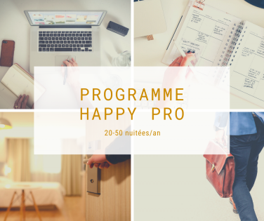 Programme HAPPY PRO | Appart Hôtel 37 Lodge | Offres Entreprise